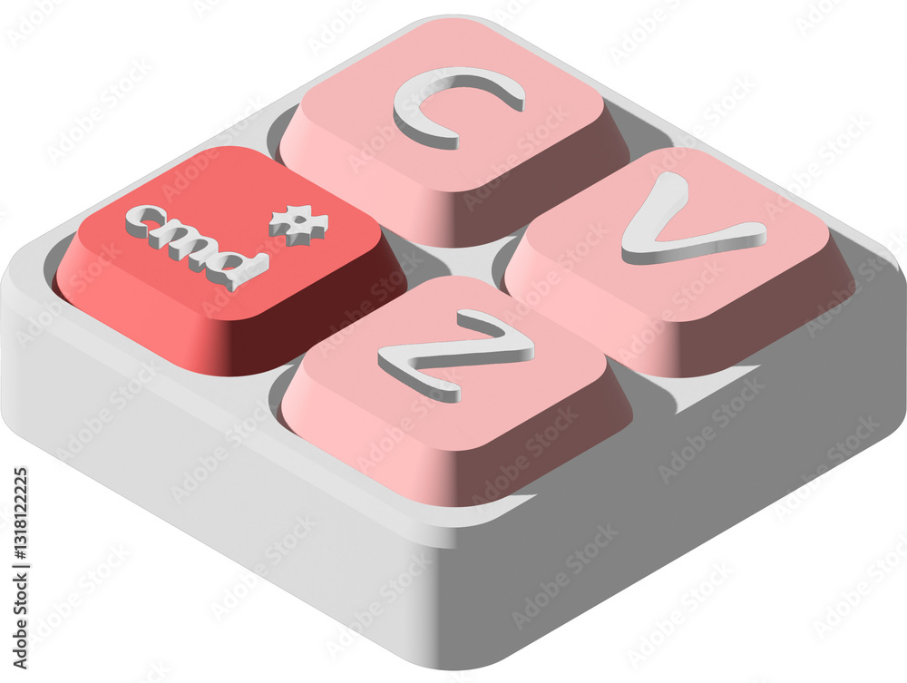 Stylized Keyboard Shortcut Keys for Copy-Paste Stock Illustration ... Stylized Keyboard Shortcut Keys for Copy-Paste Stock Illustration ...