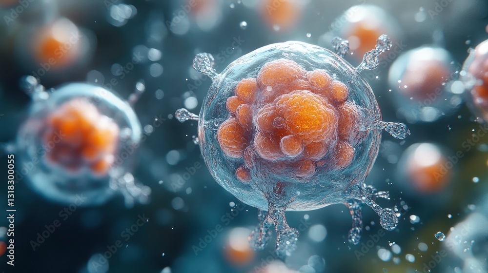 Drug delivery nanoparticles targeting specific cells, medical ...