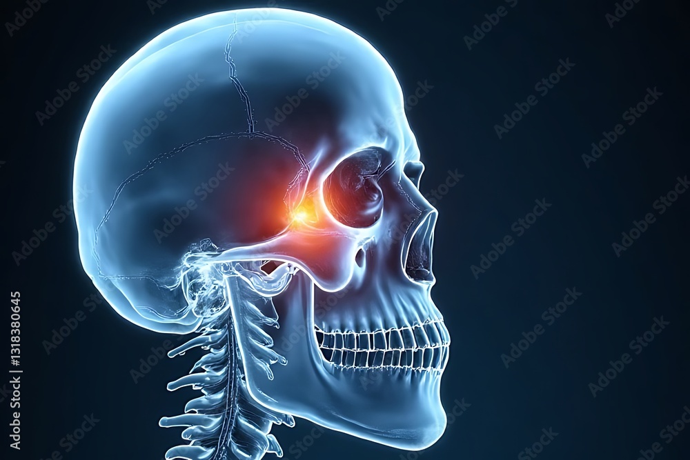 Exploring the human skull anatomy medical visualization science studio ...