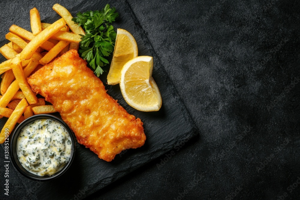 Gourmet fish and chips experience coastal restaurant culinary delight ...