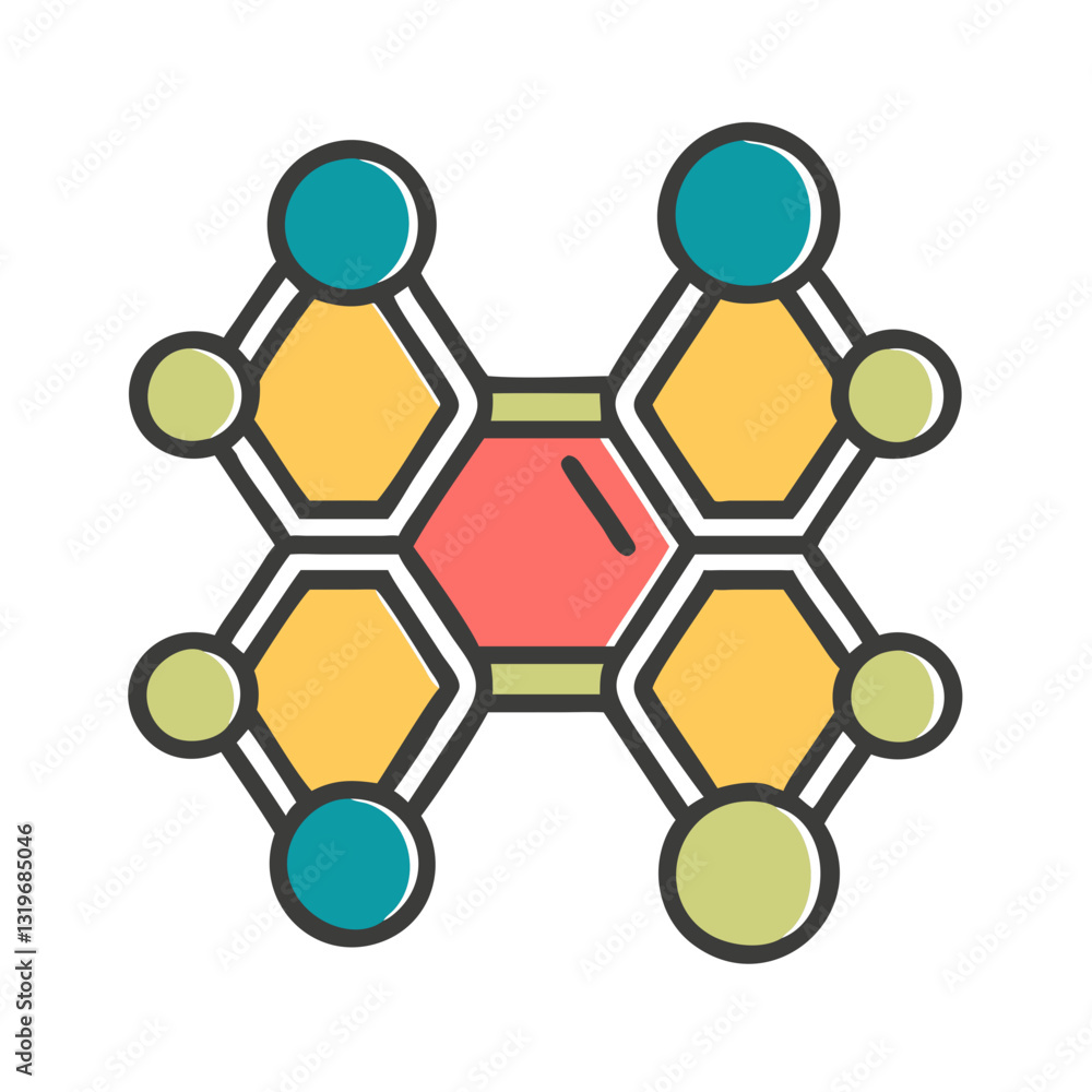 Hydrocarbon molecule - chemical structure of hydrocarbons. Stock Vector ...