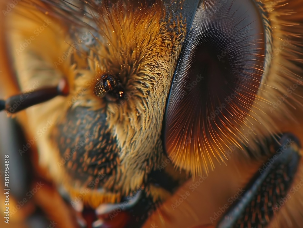 Macro Nature Photography of a Wild Bee: Insect Anatomy & Bee Behavior ...