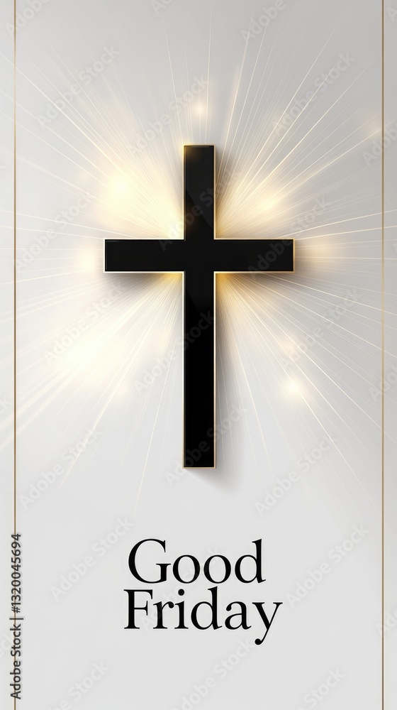 Good Friday: solemn reflection, sacred observance, religious ...