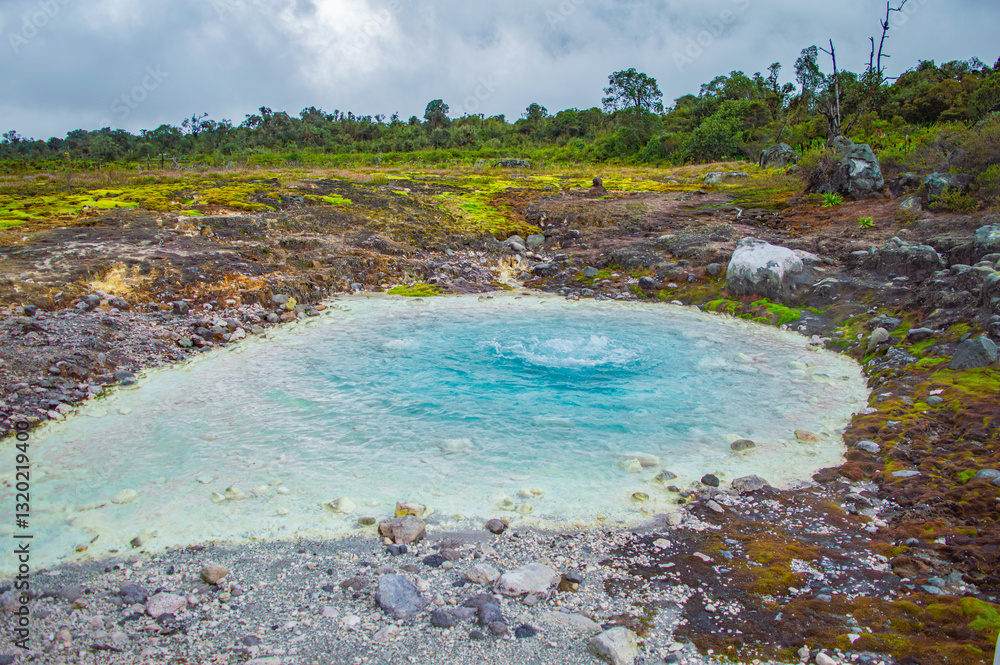 Scenic Hot Springs at Termales de San Juan in Puracé National Park ...