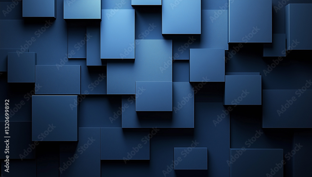 3D abstract background blue and white tones waves, 4k wallpaper, modern ...
