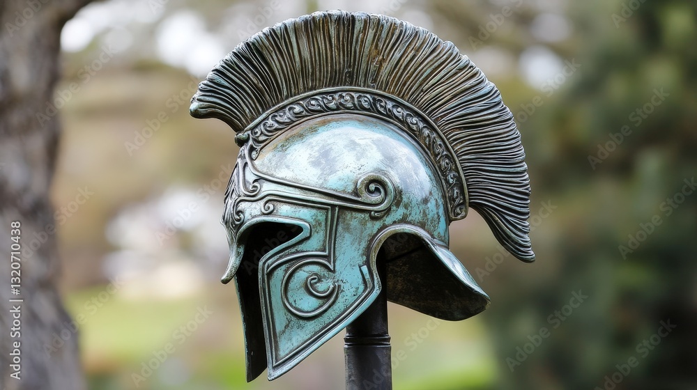 The helmet of the hero Theseus was an important artifact in his ...