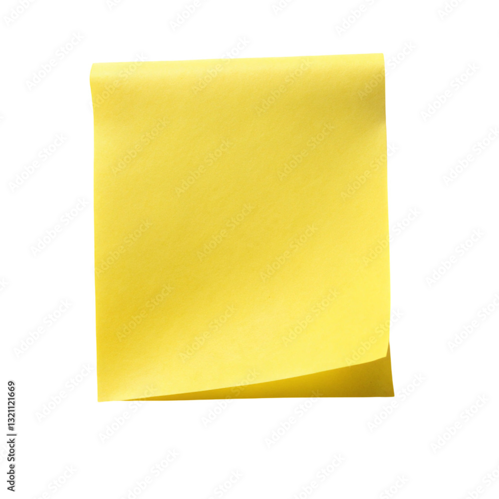 yellow post it note Stock Photo | Adobe Stock