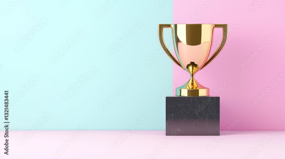 Stock-Illustration „Elegant Award Displays, showcasing achievements ...