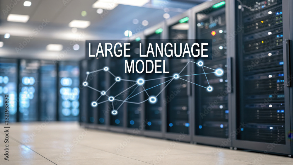 LLM, large language model conceot, Large language model in data center ...
