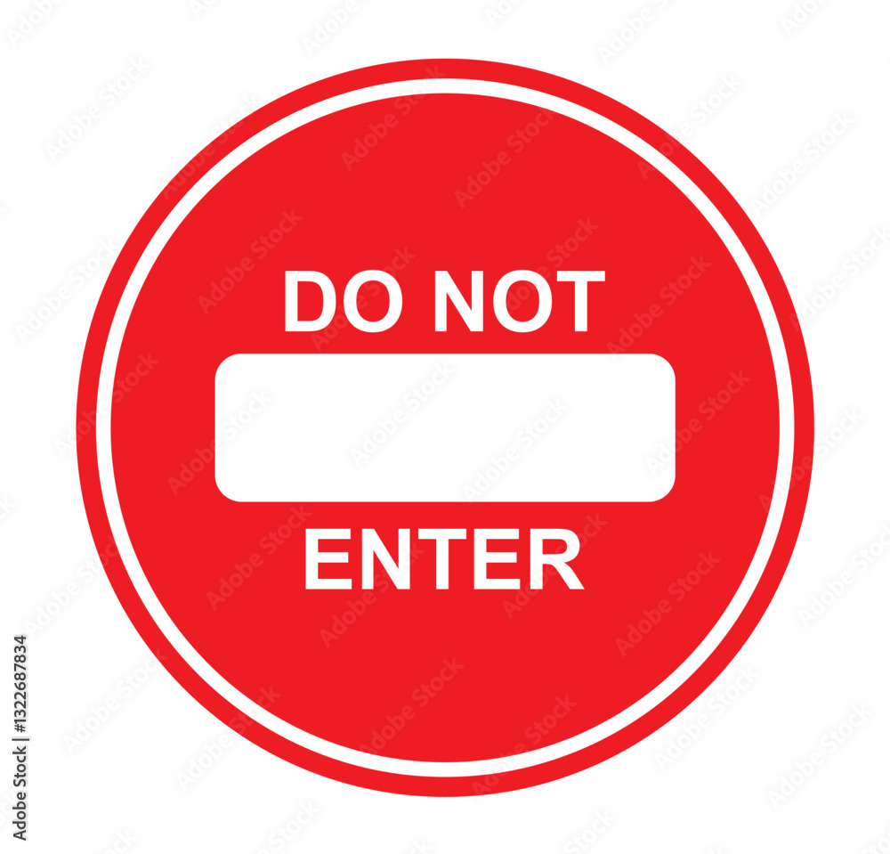 No entry signages icon clipart. Stop ban sign clip art collection in ...