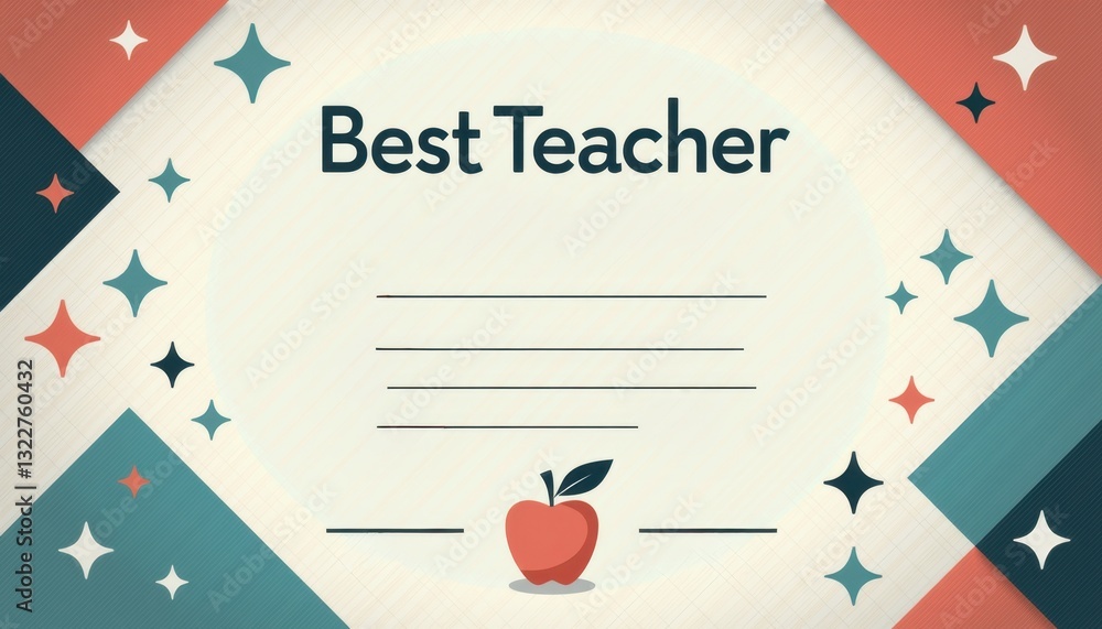 Best Teacher Certificate Template for Recognition Awards in Schools ...