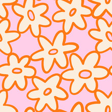 Seamless Floral Pattern Free Stock Photo - Public Domain Pictures