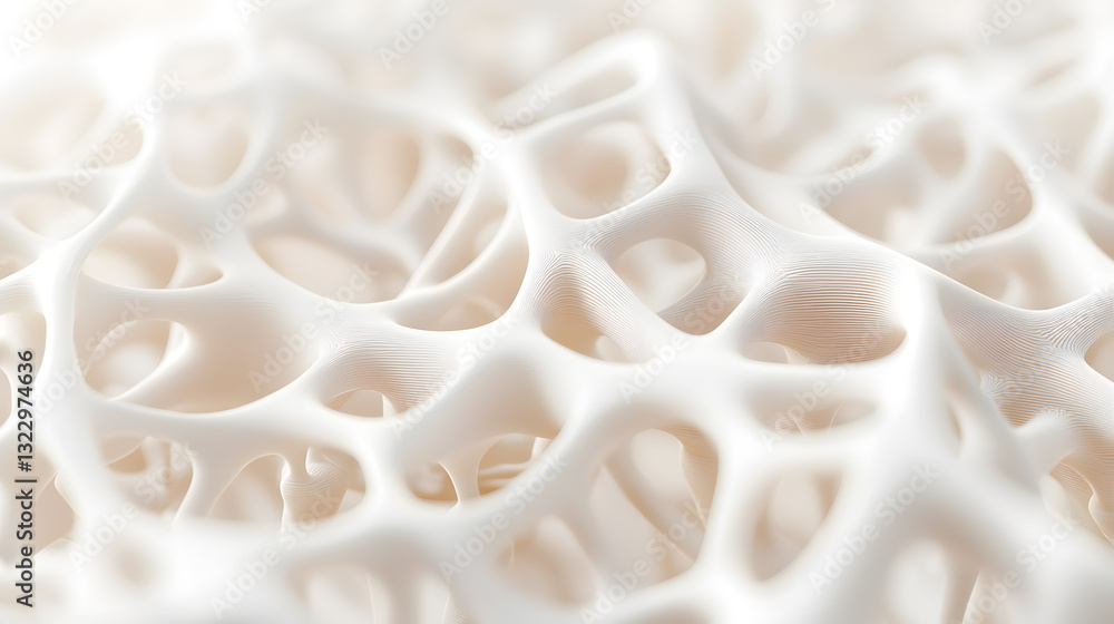 human bone microstructure for bone medical media. 3D-printed bone graft ...