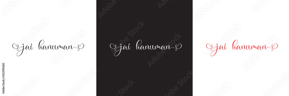 Jai Hanuman, calligraphy design banner, Indian god, lord hanuman ji ...