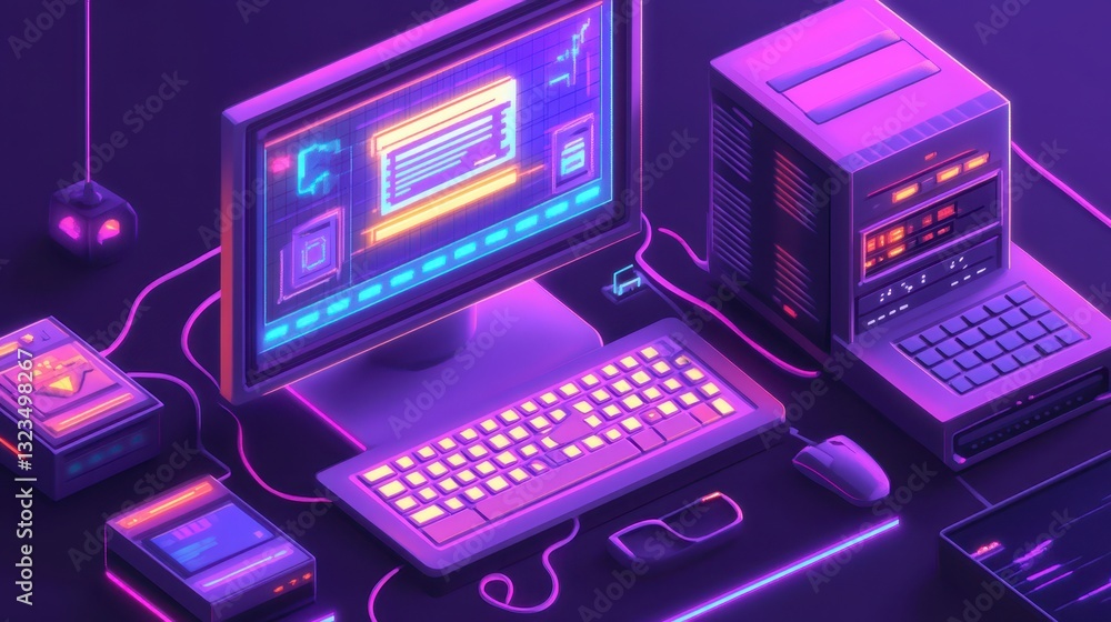 Retro old computer user interface,Pink Y2K computer window page and ...