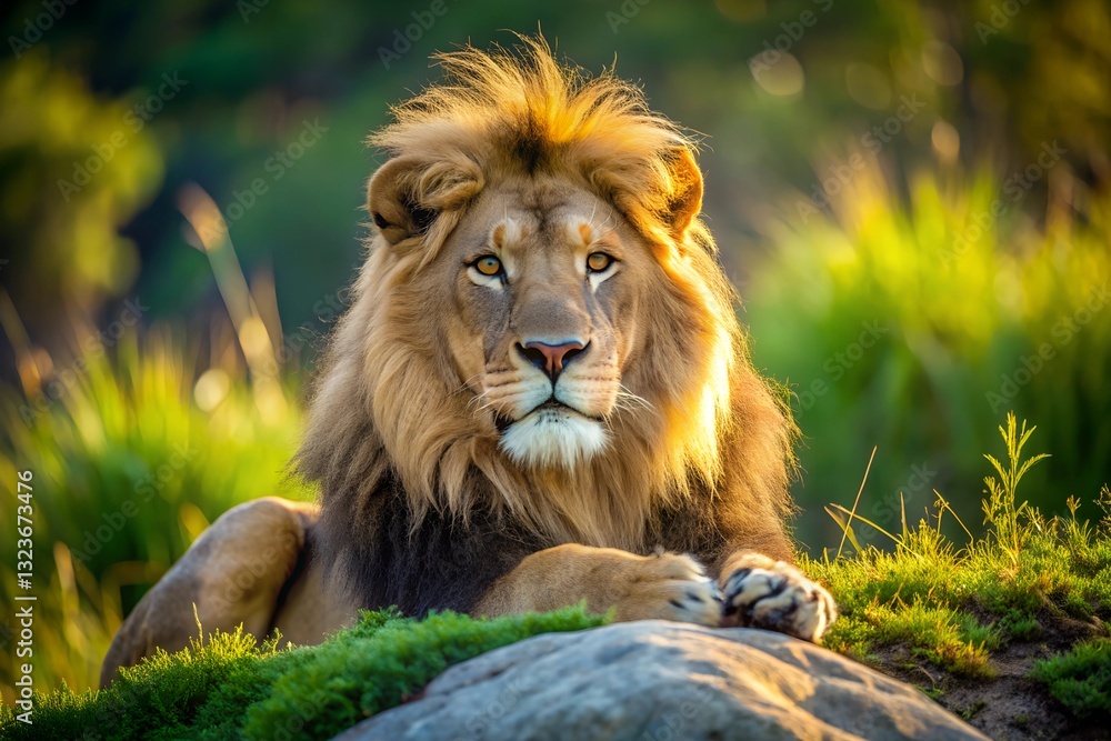 Lion Wild Animals Nature Wallpaper desktop Copy Space milkyhexddway ...