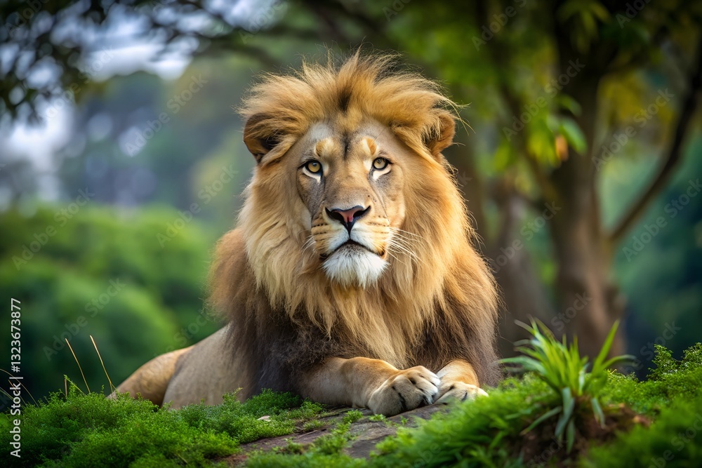 Lion Wild Animals Nature Wallpaper desktop Copy Space milkyhexddway ...