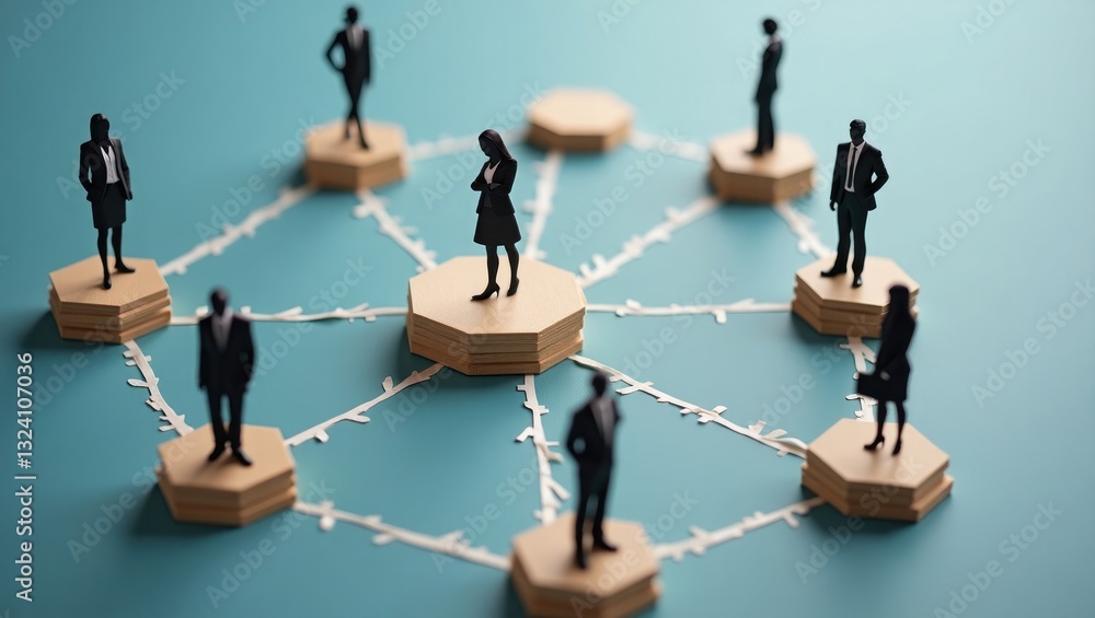 People are linked in a communication network. Information exchange and ...