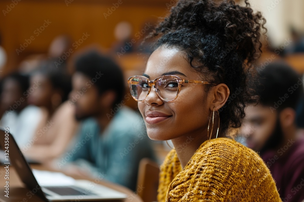 College students who are African American and their teacher make use of ...