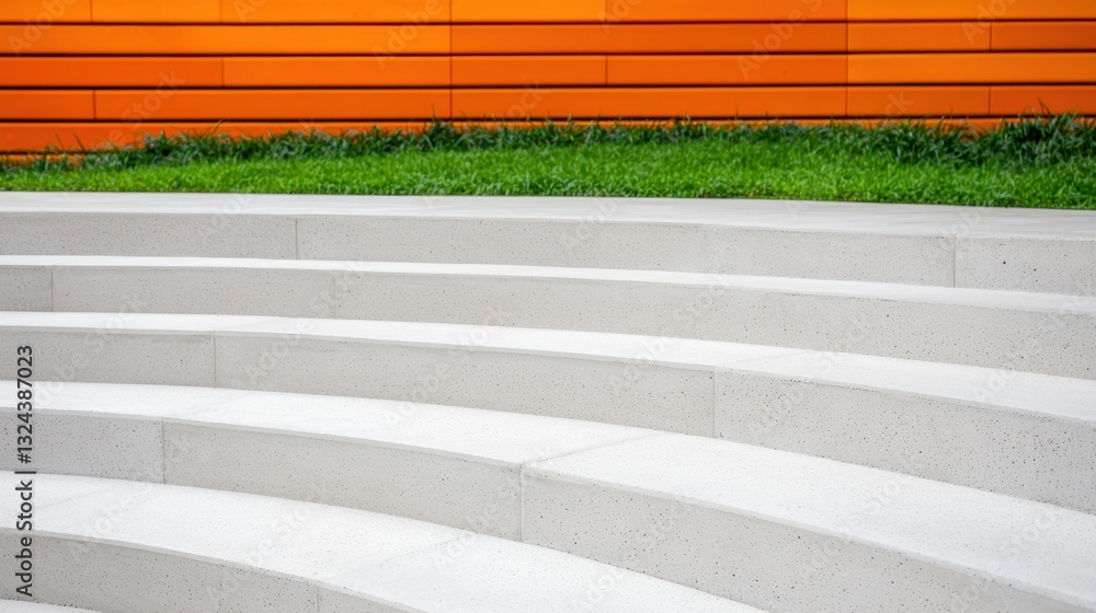 Modern Stadium Seating Constructed with Precast Concrete and Fly Ash ...
