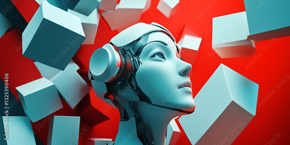 Artificial Intelligence reshaping work, illustrated through a visual depiction of how AI impacts ...