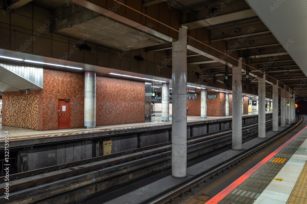 Shinkansen platform in Tokyo metropolitan, the most famous ...