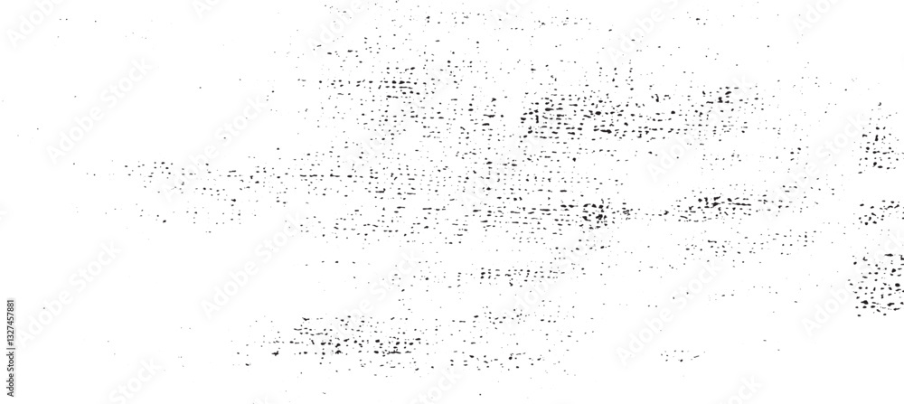 Grunge distressed overlay texture on transparent background. Abstract ...