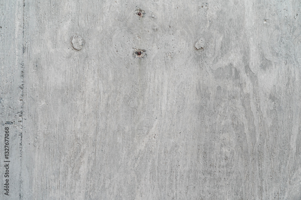 Foto de Stock Cemento estructural con marcas de encofrado de madera ...