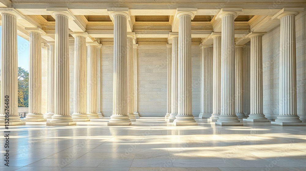 Exploring classical architecture monumental hall interior design ...