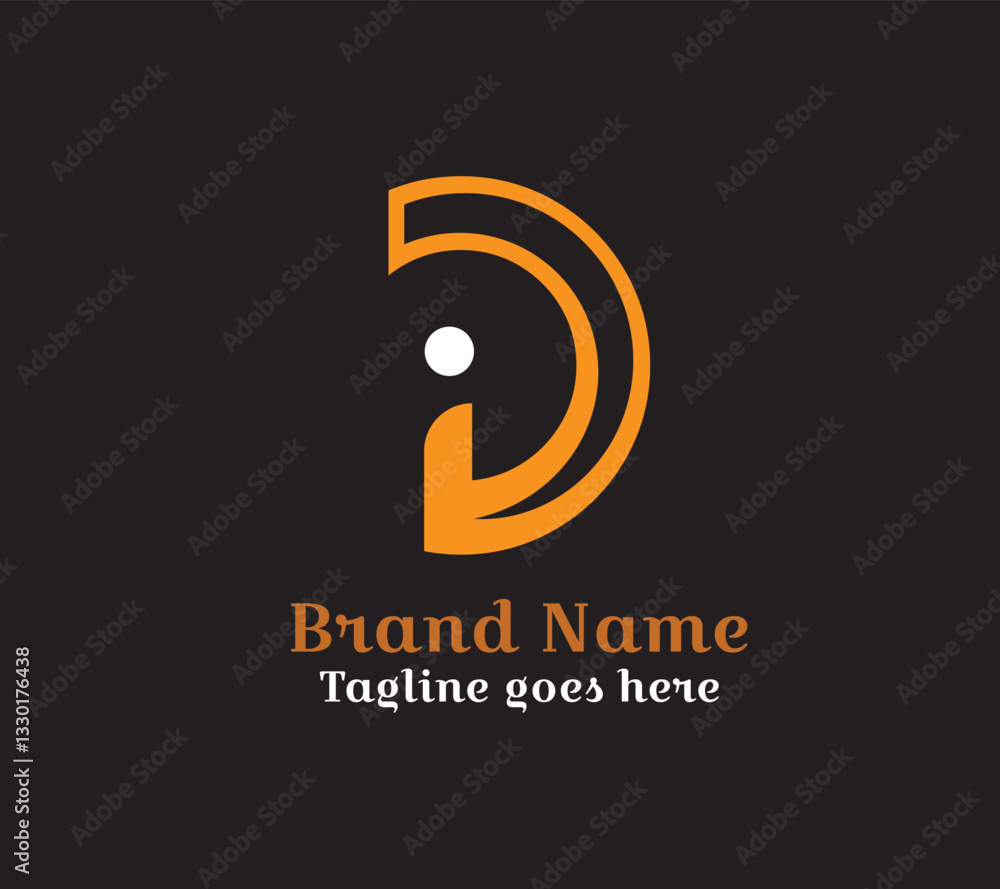 Vector de Stock Creative logo. Vector EPS file. Editable Color. CMYK ...