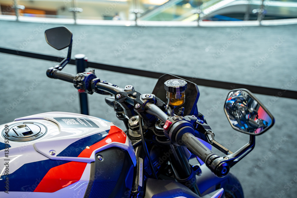 BMW M 1000 R motorcycle at the 2025 Canadian International AutoShow ...