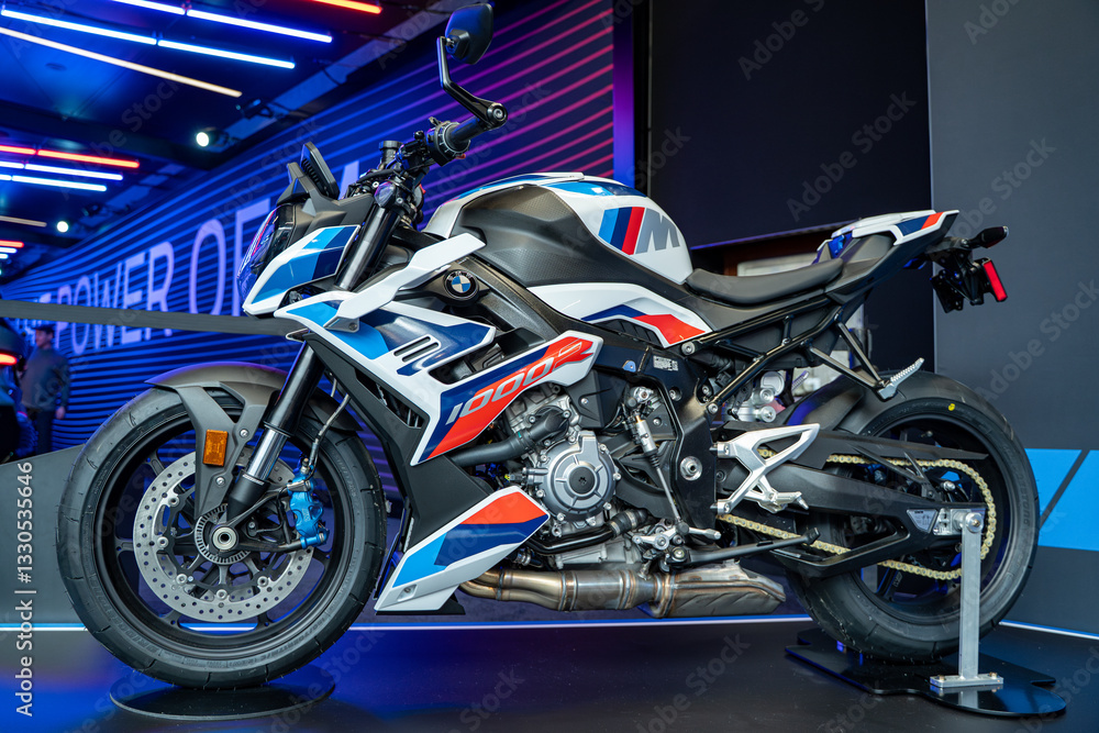BMW M 1000 R motorcycle at the 2025 Canadian International AutoShow ...