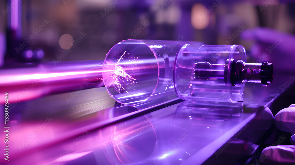 Visualising the UV Curing Process and its Core Aspects Stock Photo ...
