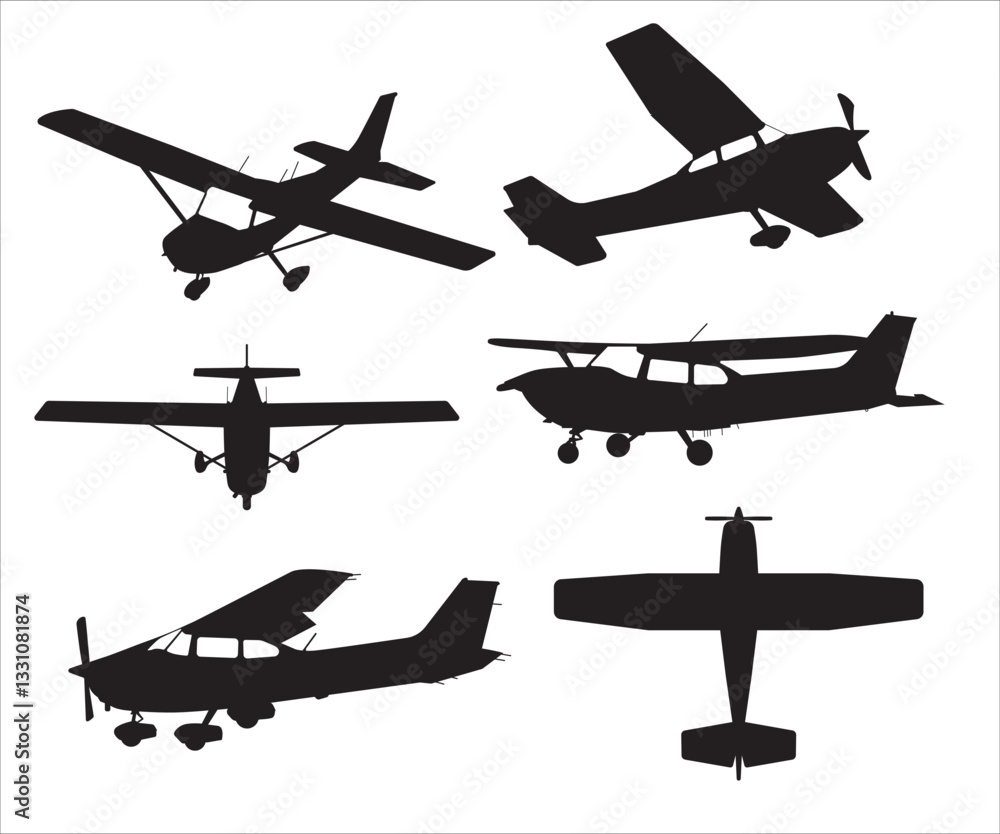 Cessna c-172 svg, Skyhawk 172, Cessna 172 Vector, Cessna-172 aircraft ...