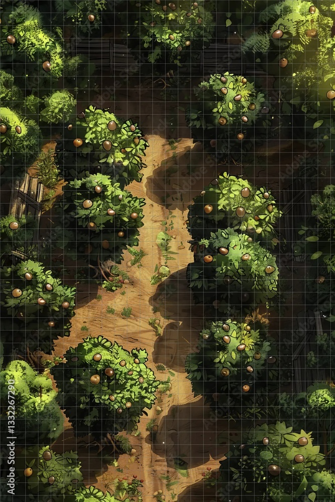 dnd battlemaps gridded fantasy map grid based tabletop terrain for ...