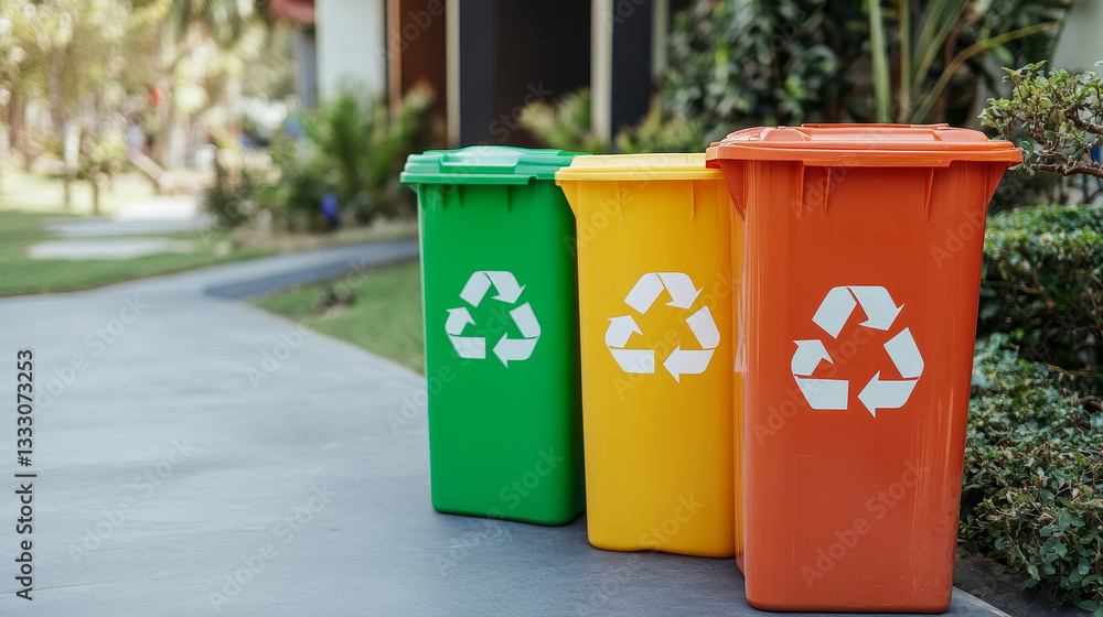 Plastic recycling types, material Resin code and icons. Pvc, pete, hdpe ...