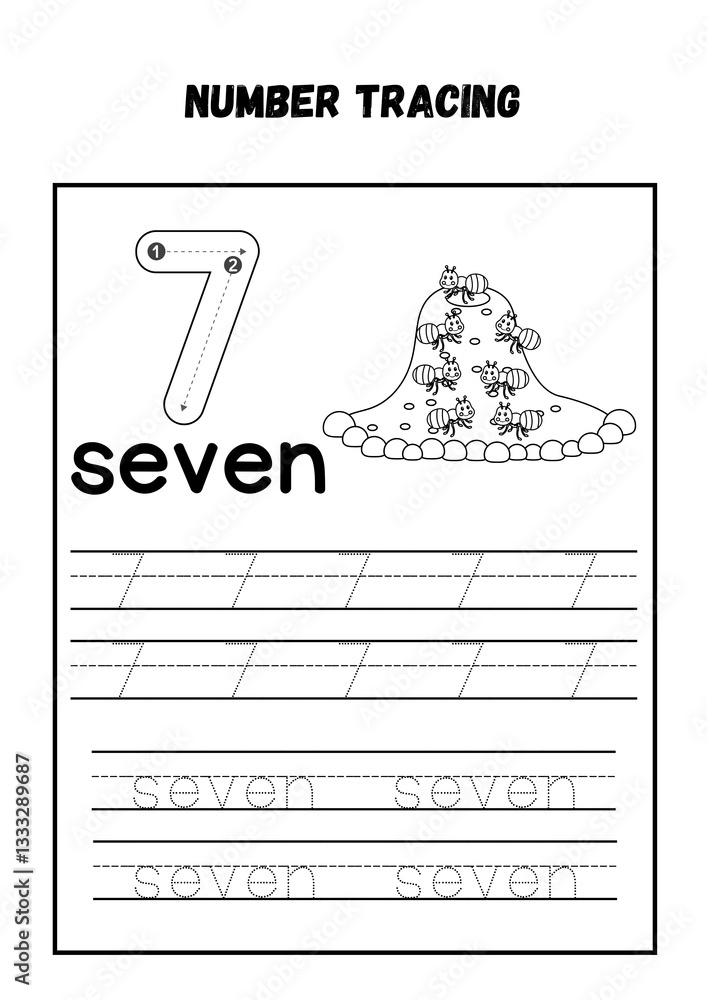Help your child master the number 7 with this fun and interactive ...