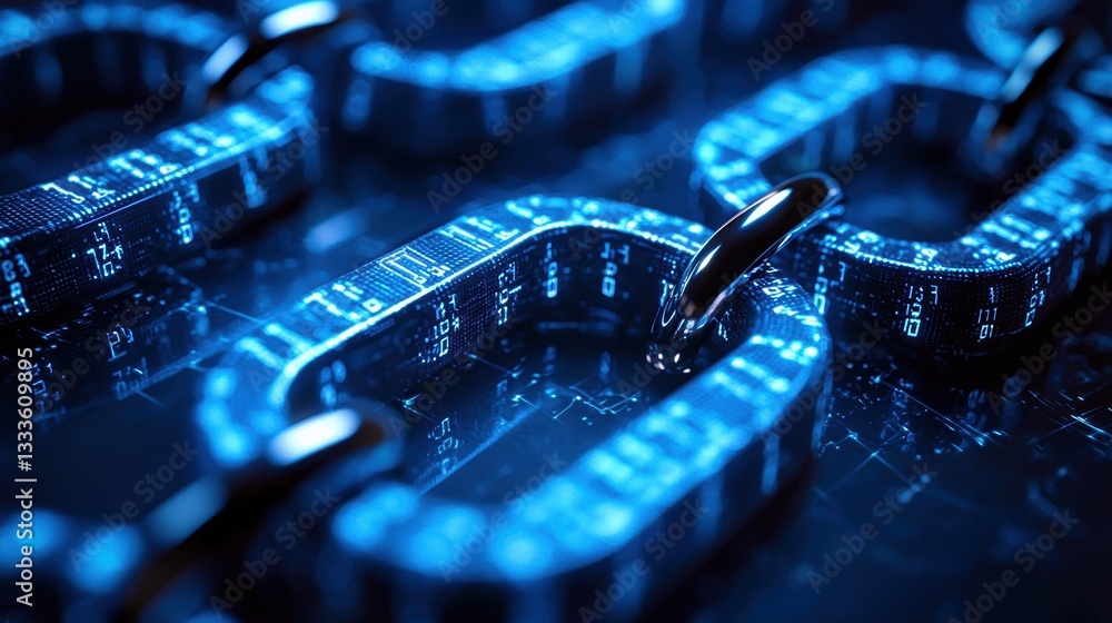 Security Data Encryption Futuristic Interface With Encrypted Data Streams And Complex Algorithms