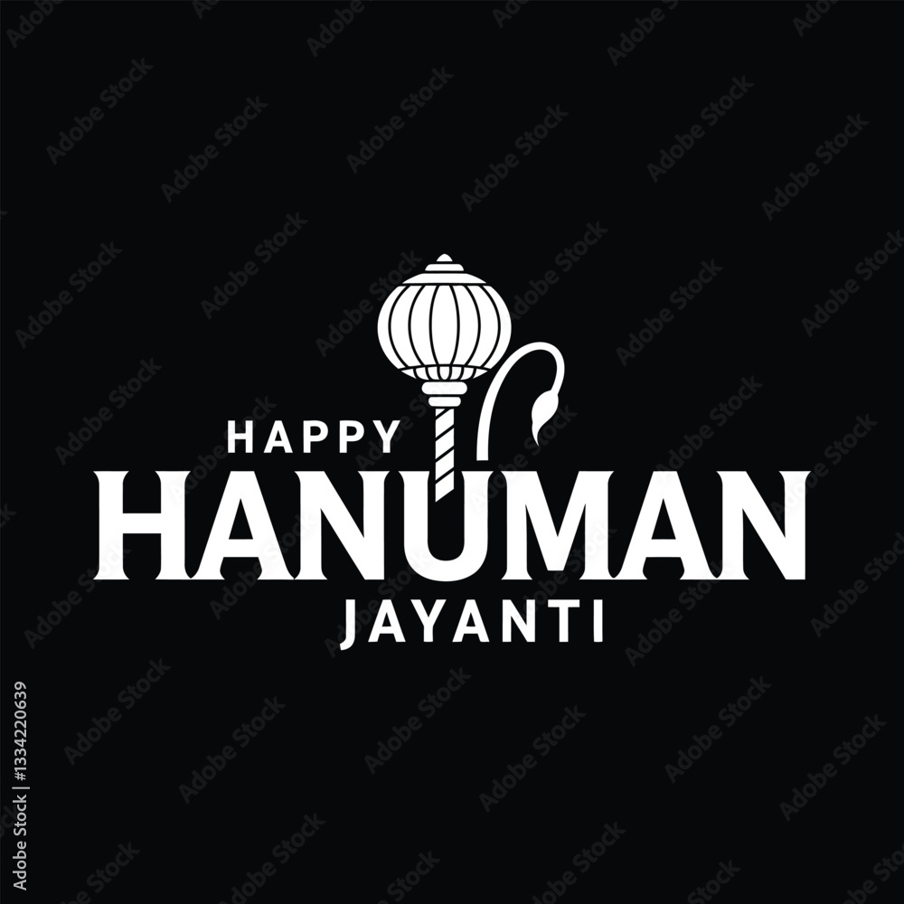 Happy Hanuman Jayanti Celebration the birth of Lord Hanuman with ...