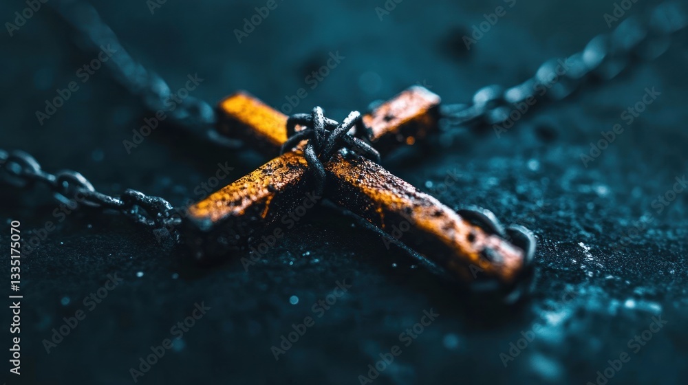 Jesus Christ Carries Cross to Golgotha: Symbol of Faith, Torment, and ...