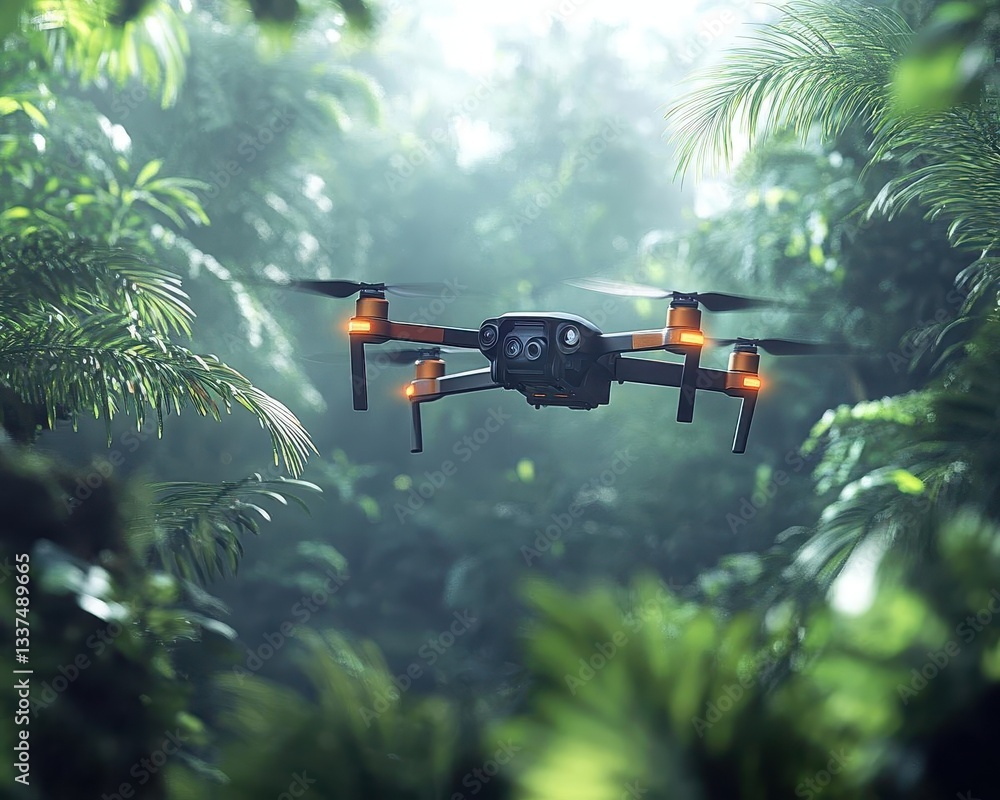 AI-powered drones monitoring deforestation and illegal logging in ...