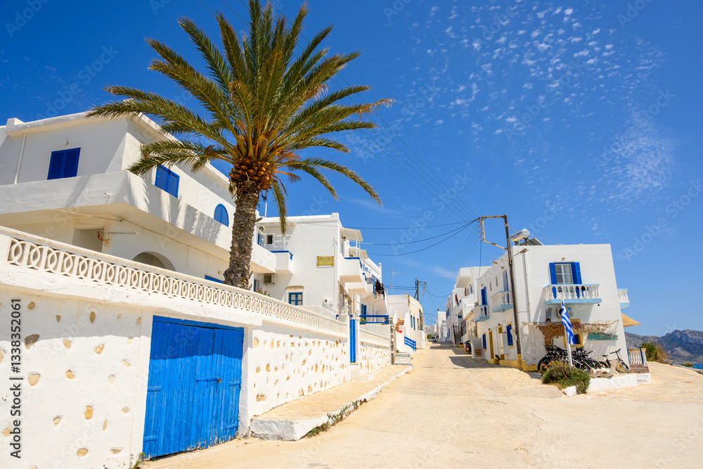 Ano Koufonisi, Greece - May 15, 2024: Traditional Greek architecture on ...