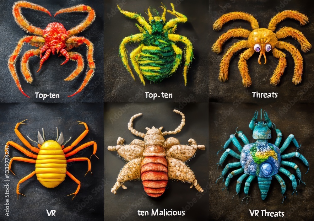 This educational presentation features a scientific poster with 3D ...