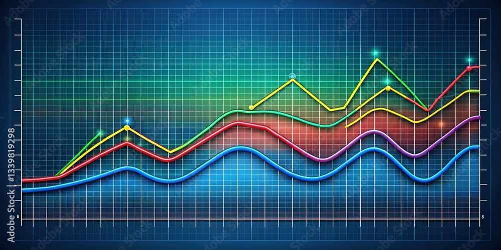 Hypertension Spline Graph - Visualizing Blood Pressure Trends Stock ...