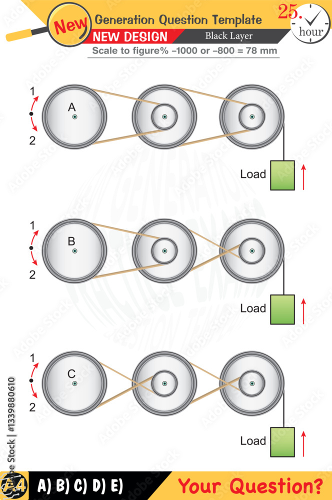 2026, Physics, Physical concepts, High school, middle school, exam question template, numerical ...