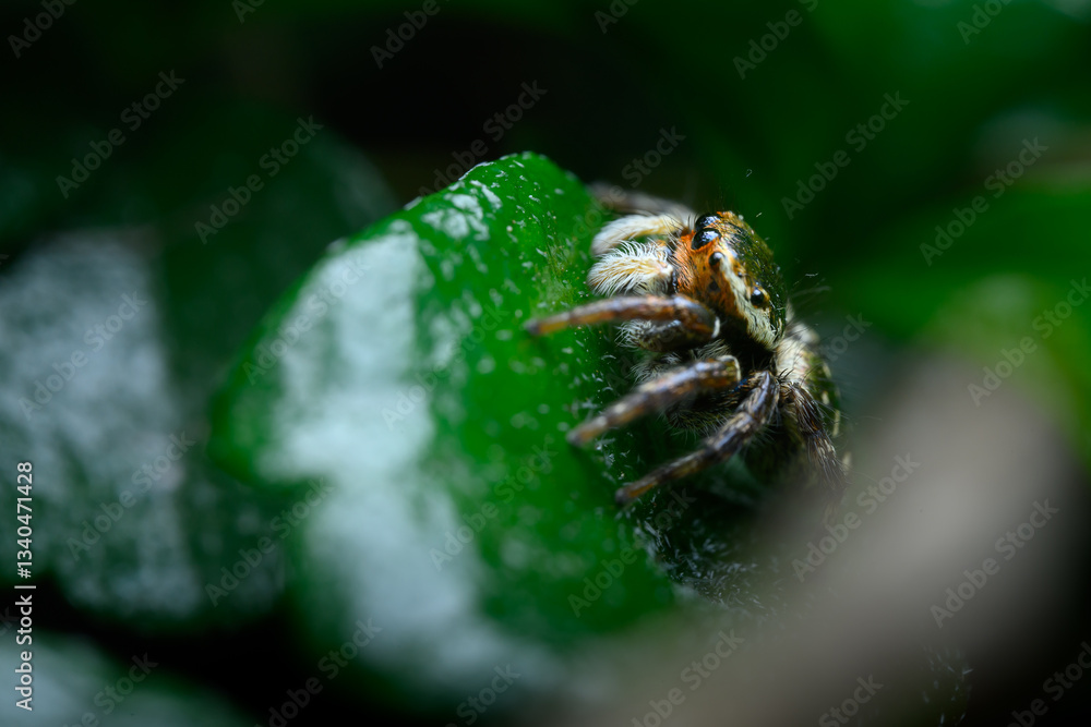 Evarcha Jumping Spider. varcha is a genus of spiders in the family ...
