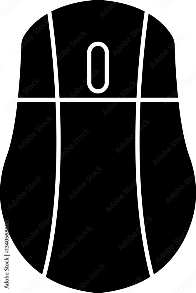 computer mouse icon, Mouse pad royalty free vector icons, Wire and ...