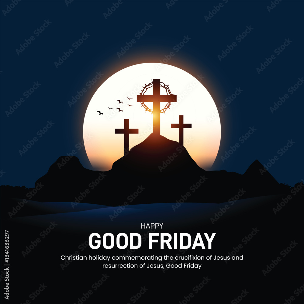 Good friday, easter sunday, holiday saturday, Maundy Thursday, holy ...