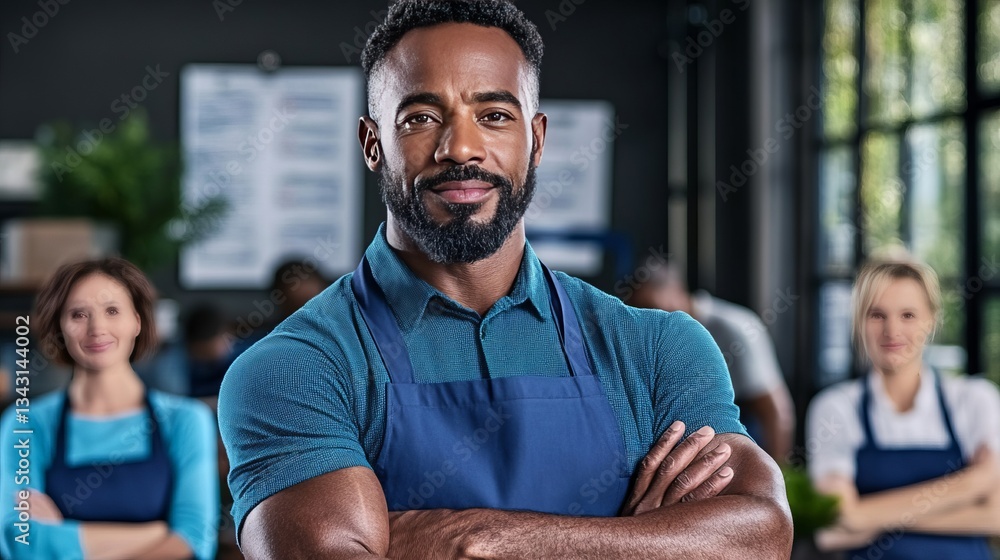 Elegant A food safety training session where workers are learning about ...