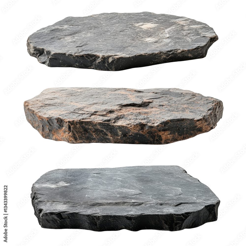 Collection of Flat Rocks and Stones Suitable for Creative Landscaping ...